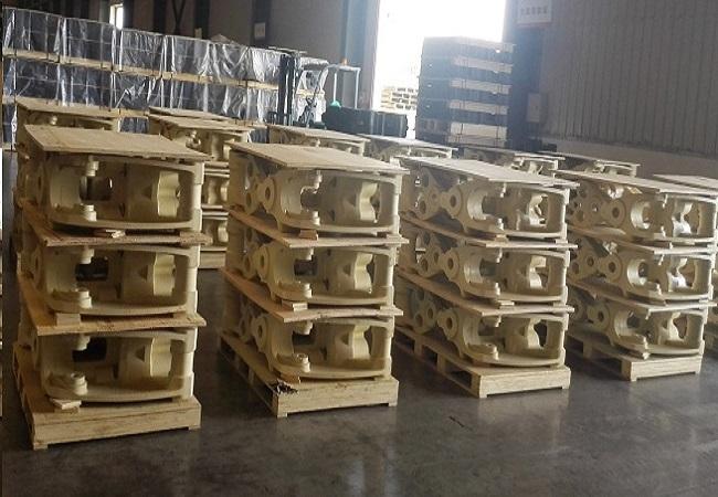 Heavy Duty Iron Cast Counterweight Untuk Platform Layanan Aerial Work OEM